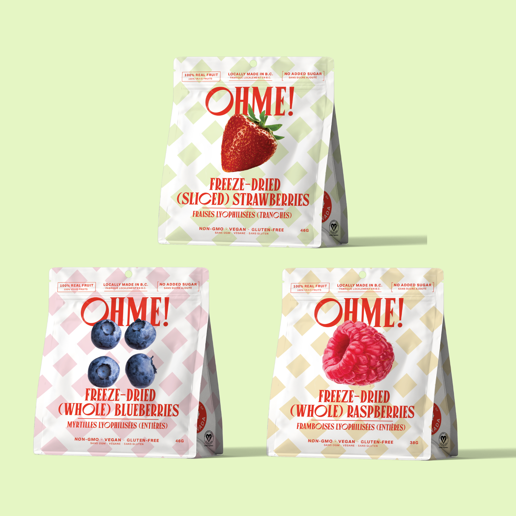 Tasty Freeze Dried Yogurt Bites | OHME! Foods
