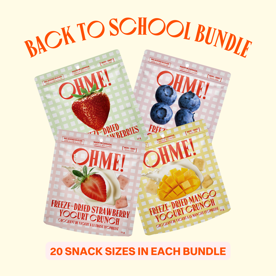 OHME! - Freeze-Dried Healthy Snacks Made w/ Natural Ingredients