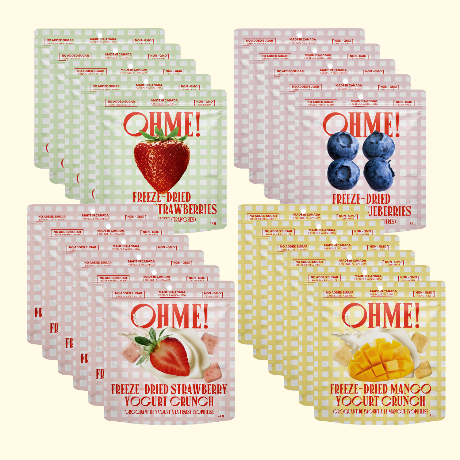 OHME! - Freeze-Dried Healthy Snacks Made w/ Natural Ingredients