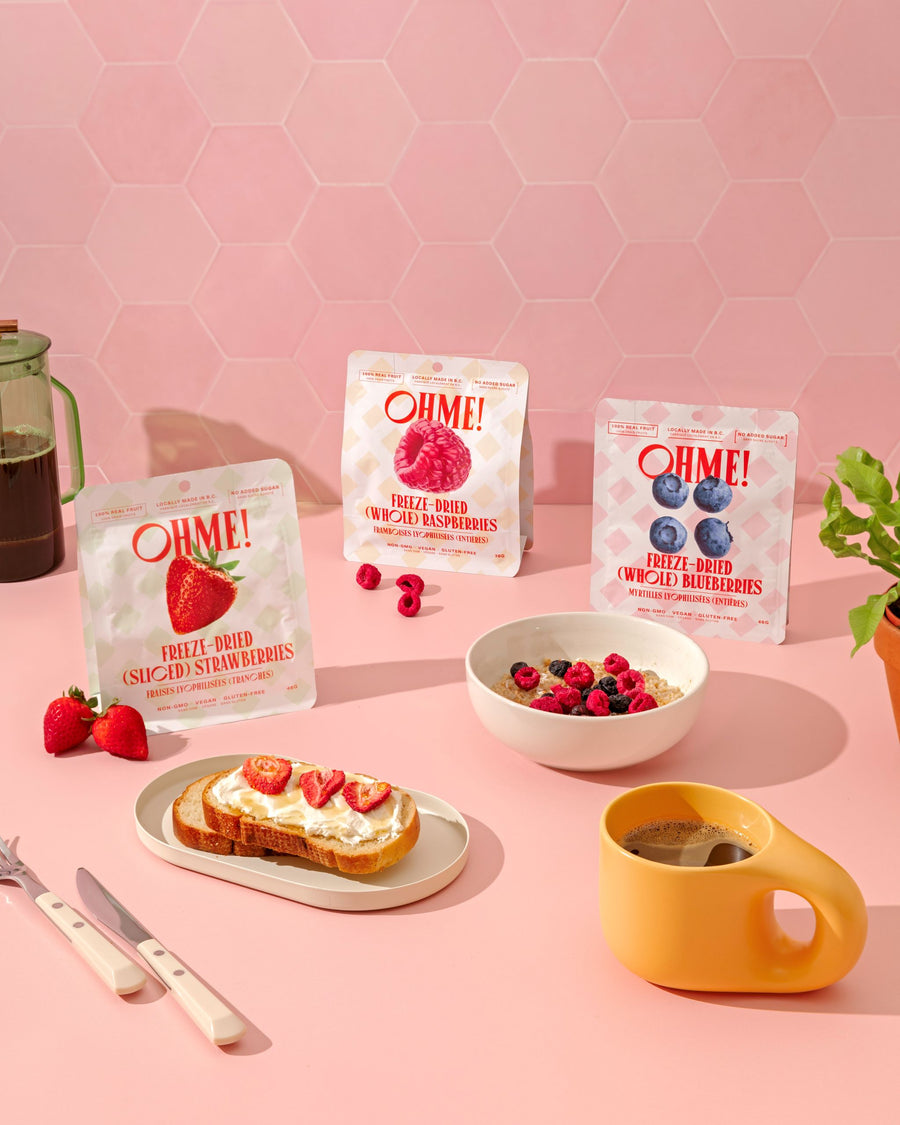 OHME! - Freeze-Dried Healthy Snacks Made w/ Natural Ingredients