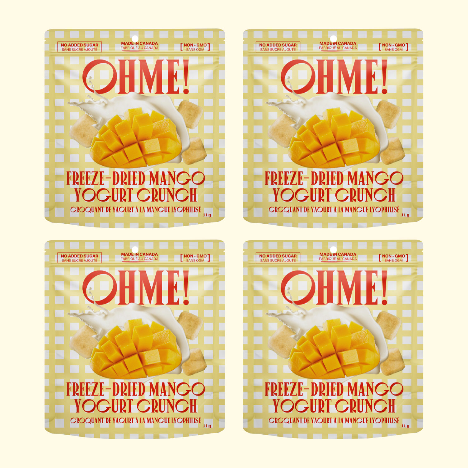 Bundle of Mango Yogurt Crunch (10 Minis) – OHME!